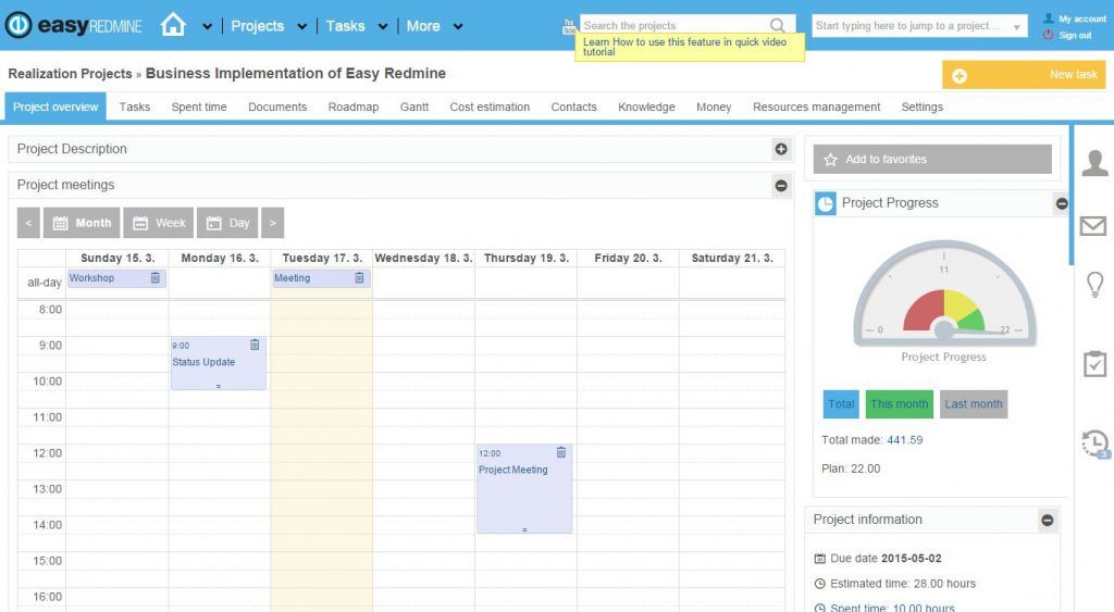 Redmine requirements management tool - loversret