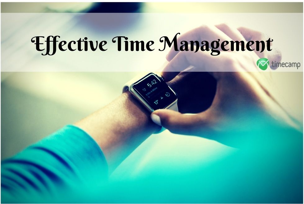 Effective Time Management - TimeCamp Effective Time Management - TimeCamp