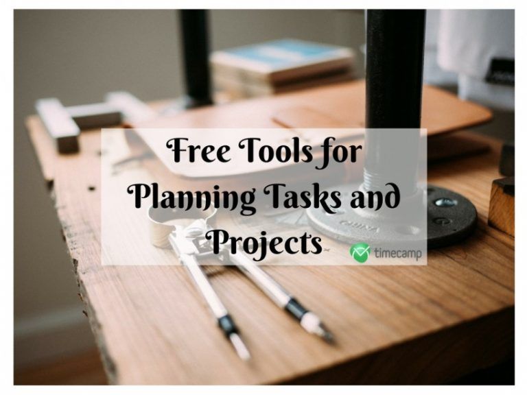 Free Tools for Planning Tasks and Projects - TimeCamp