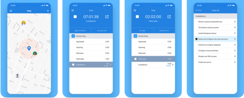 15 The Best / TOP / Free Time Tracking Apps for iOS - TimeCamp