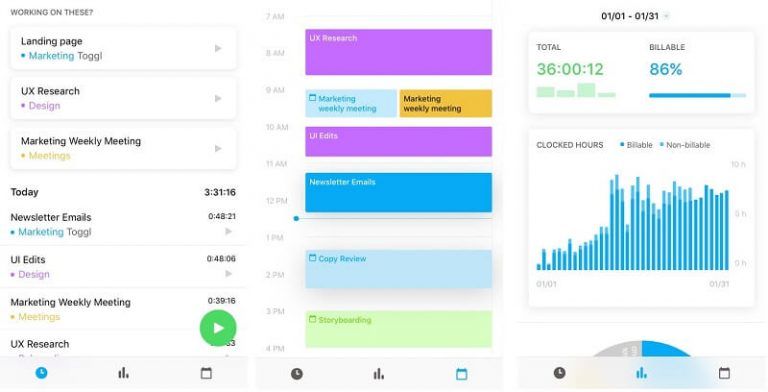 15 The Best / TOP / Free Time Tracking Apps for iOS - TimeCamp