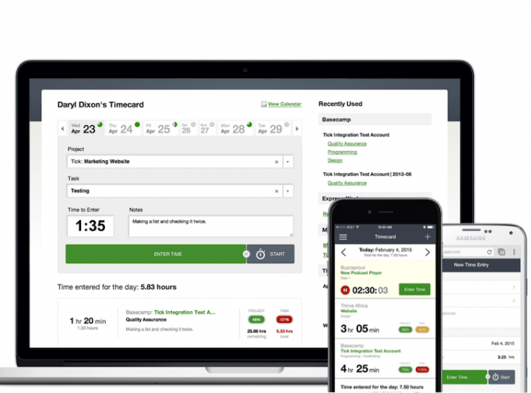 Top 12 Time and Billing Software for Accountants - time tracking app ...