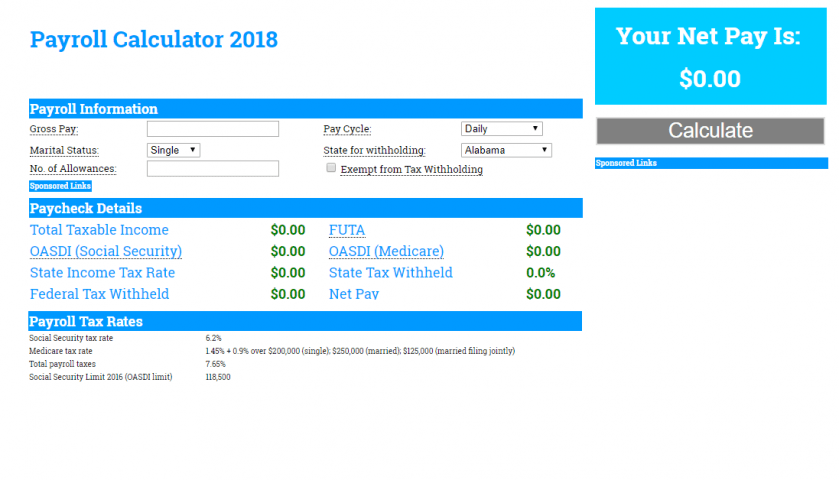 Top 6 Free Payroll Calculators - free paycheck calculator app - TimeCamp