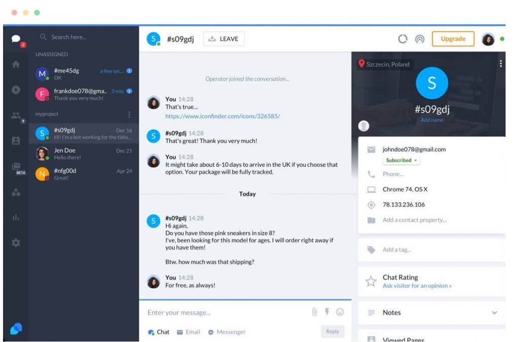 The Best Live Chat Software for Support Teams - TimeCamp