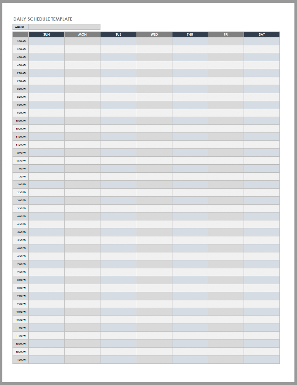 Top 15 Daily Schedule Template Ideas for 2025 - How to make a schedule