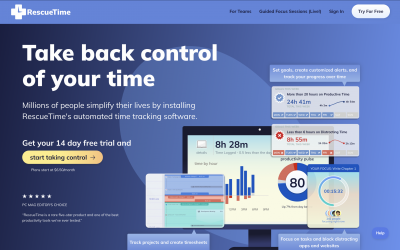 Windows Screen Time Tracker - TimeCamp